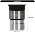 25mm 1.25inch Eyepiece with Wide Field View for Easy Astronomical ...