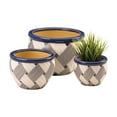 Summerfield Terrace 10018824 Geo Print Planter Trio - Walmart.com