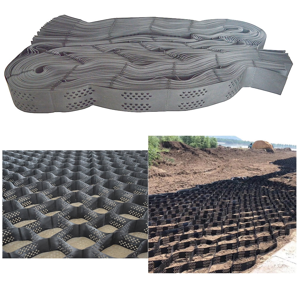 INTSUPERMAI 2" Ground Grid Subgrade Honeycomb Geocell HDPE Permeable ...
