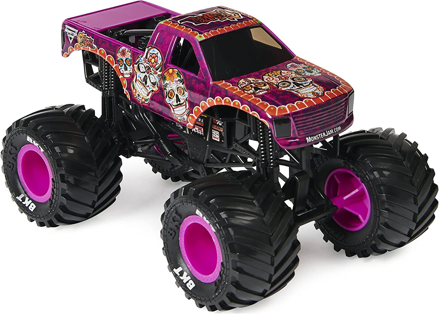 Real Purple Monster Trucks