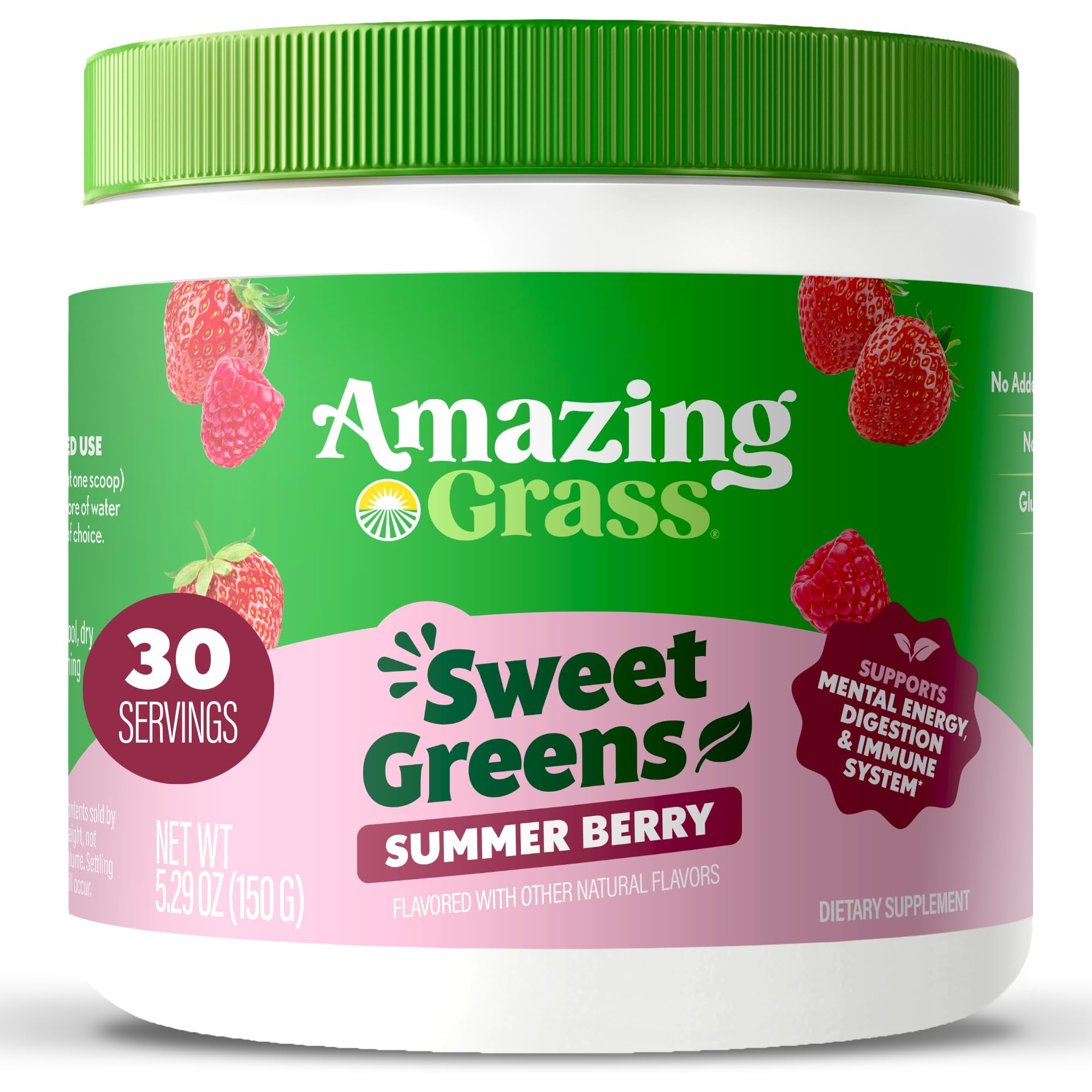 Suplemento Amazing Grass Sweet Greens Digestive Health 30s | Walmart en ...