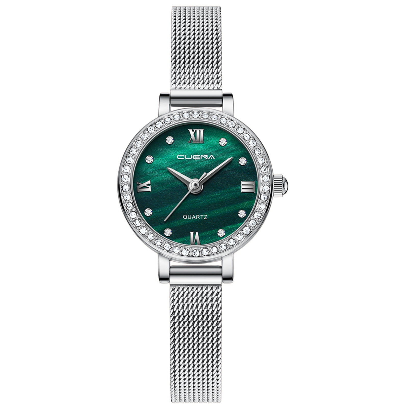 Click here for Yangzheee Ms. Business Mesh Belt Watch Calendar Sp... prices