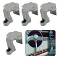 4pcs Boat Square Rail Fender Adjusters for Bumper Fender Clips for ...