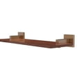 Montero Collection 16 Inch Solid IPE Ironwood Shelf - Walmart.com