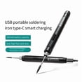5V Micro-USB Soldering Iron Kit,with Battery Wireless Soldering Iron ...