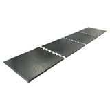 Rubber-Cal "Foot-Rest" Interlocking Anti-Fatigue Floor Mat - 1/2 in x ...