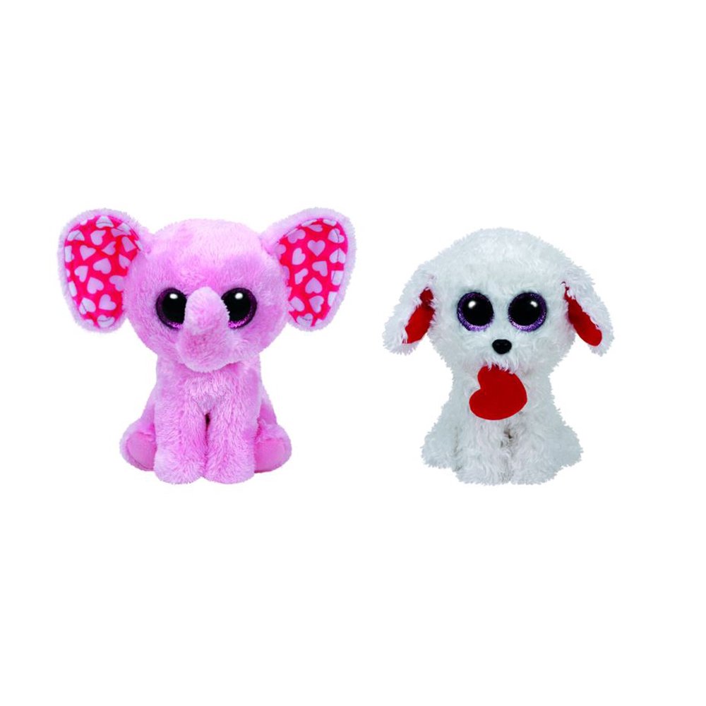 Ty 2017 Valentine's Day Series Honey Bun the Poodle & Sugar the Pink ...
