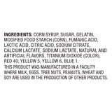 Trolli Sour Brite Crawlers Gummy Candy Heart Box for Valentine's Day, 6 ...