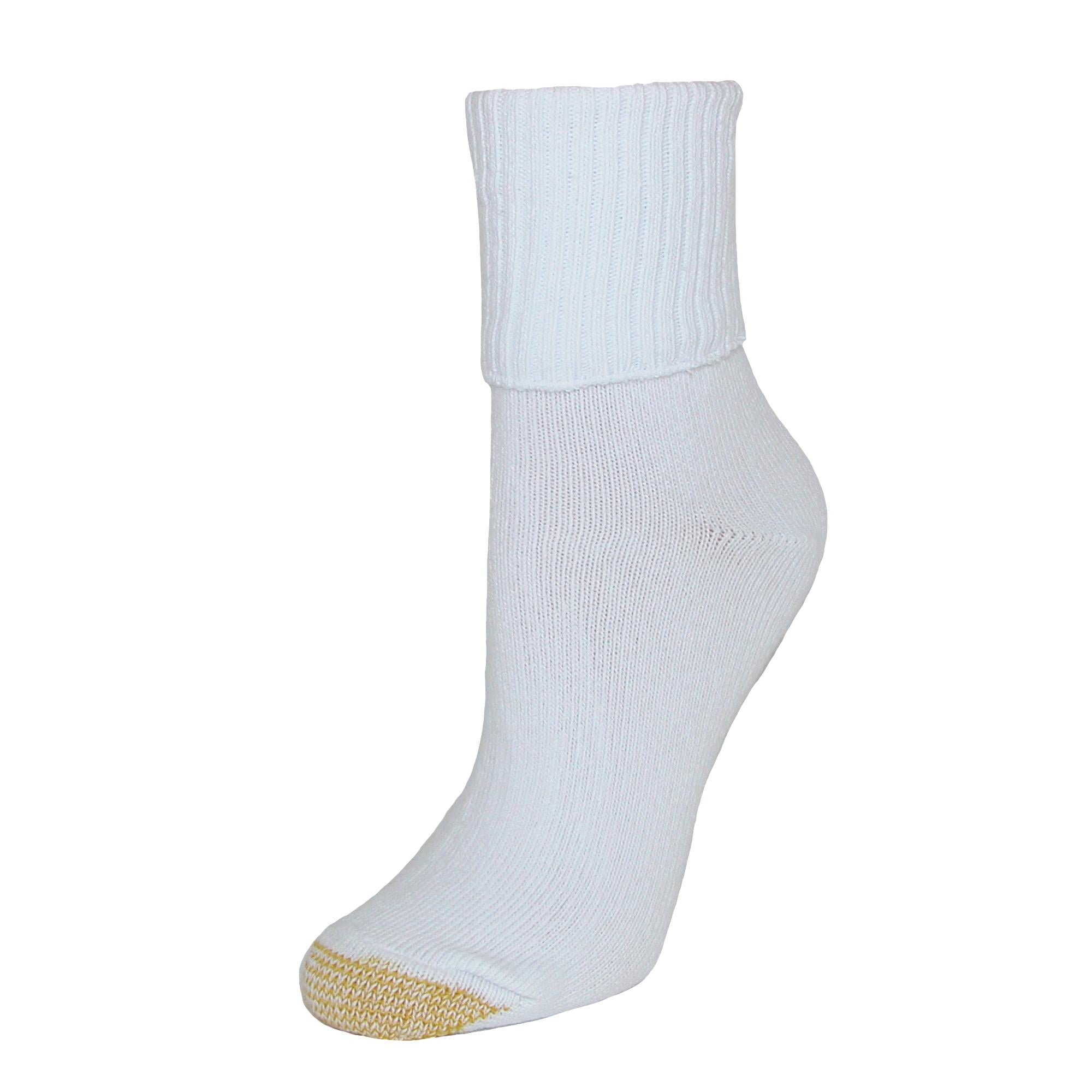 Gold Toe Turn Cuff Bermuda Socks (3 Pair Pack) (Women's) | Walmart Canada