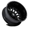 20x8.25 Fuel Off-Road D868 Arc Black Milled DUALLY REAR Wheel 8x6.5 ...