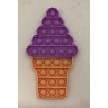 Pop Fidget Toy Pressure Relief Silicone Bubble Popping Game Ball | Teal ...