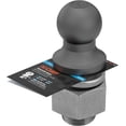 40088 Raw Steel Trailer Hitch Ball, 30,000 lbs, 2-5/16-Inch Diameter, 2 ...