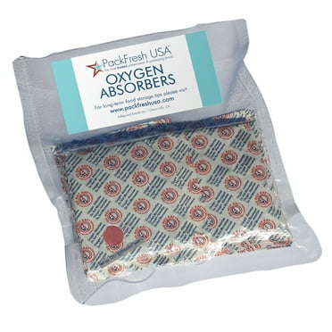 300cc O2 Out Oxygen Absorbers, 100 Pack (2 Packs of 50), FoodVacBags ...