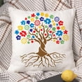 Tree of Life Painting Stencil 11.8x11.8inch Reusable Flower Life Tree ...