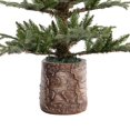 Haute Decor 5 Foot Pre-Lit Timberland Fir Potted Christmas Tree ...