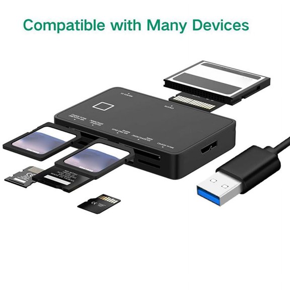 CAC Card Reader, USB C DOD Military Smart Card Reader Fits for Windows ...