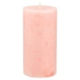 Mainstays Unscented Pink Mottled Pillar Candle 3x6 Inch for Home Decor ...