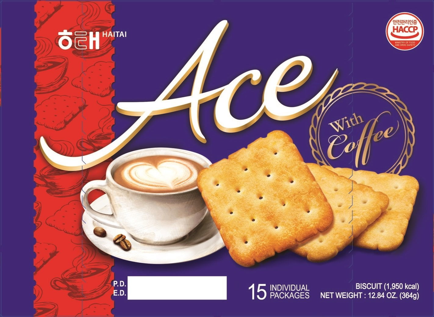 Haitai Ace cracker, 12.84 Ounce - Walmart.com