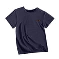 Ahabrexf Easter Shirts for Kids, Short Sleeve Round Neck T-Shirt with ...