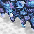 Car Seat Cover Baby - Skull blue crystal flower Carseat Covers Baby for ...