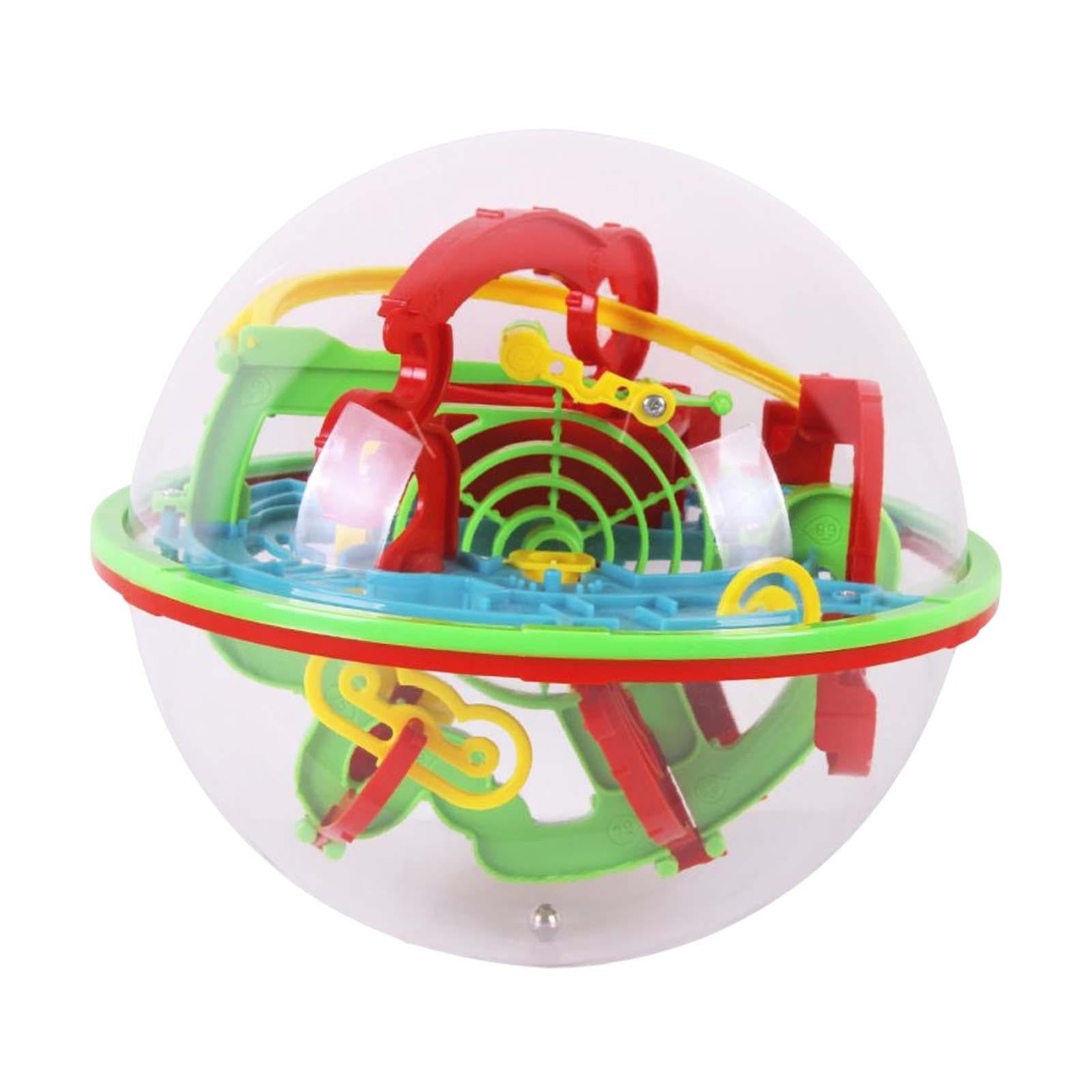 Kids Labyrinth Intellect Ball Puzzle 100 Challenging Barriers ...