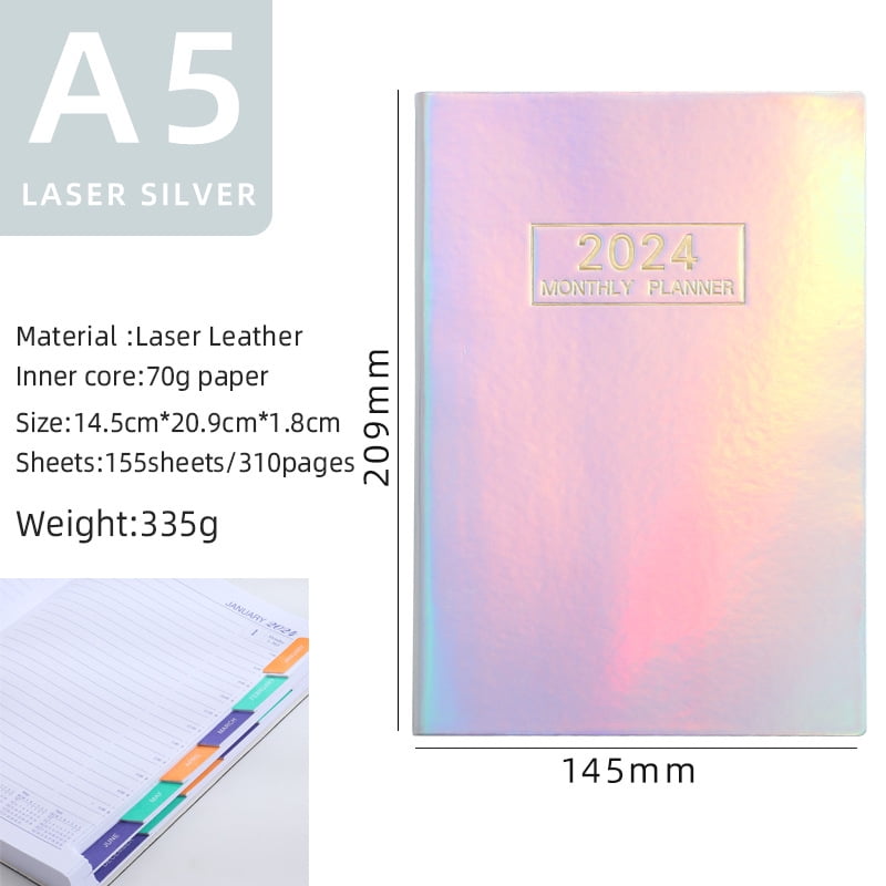 Planner Notepad Multi-function Schedule Notepad 2024 Plans Recording ...