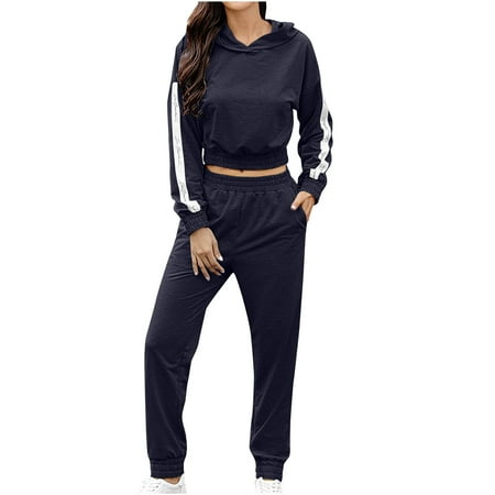 Yuyuzo Jogging Suits for Women 2 Piece Sweatsuit Outfits Long Sleeve ...