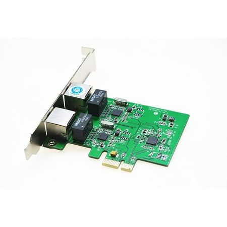 Dual LAN Ports 1000-Base T Gigabit Ethernet Card Realtek Chipset ...