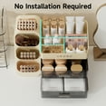 Makeup Organizer for Vanity, Countertop Organizer With 2 Large Drawers ...