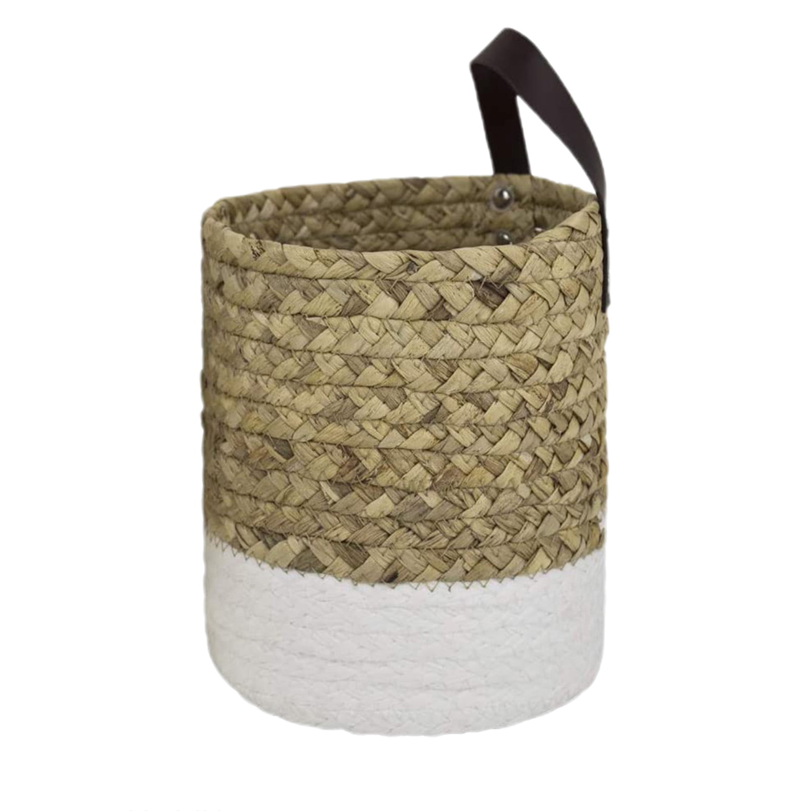Anvazise Seaweed Woven Storage Basket Wall Hanging Plant Flower Pot for ...