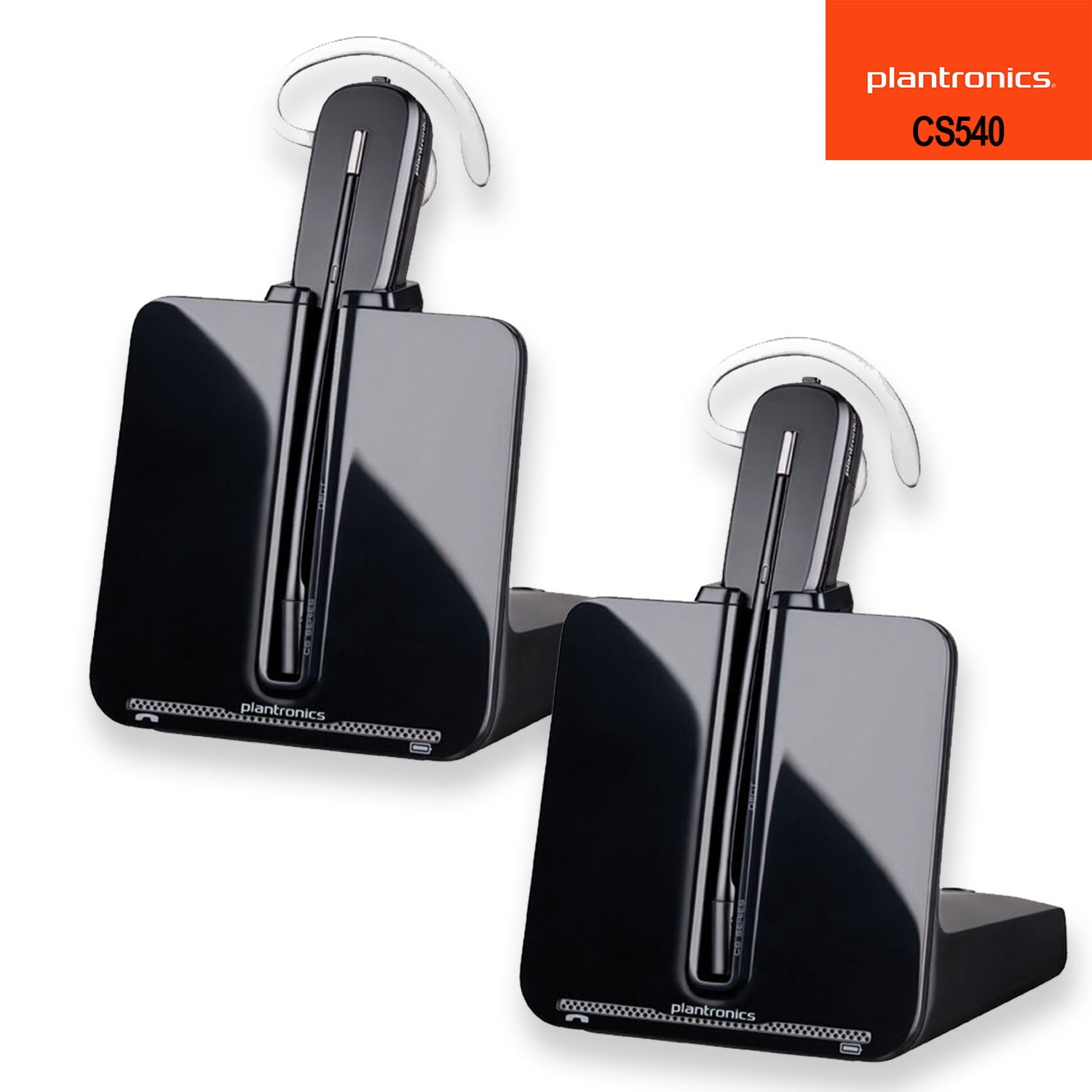 Buy Plantronics CS540 Wireless Headset System - 2 Pack Online at Lowest ...