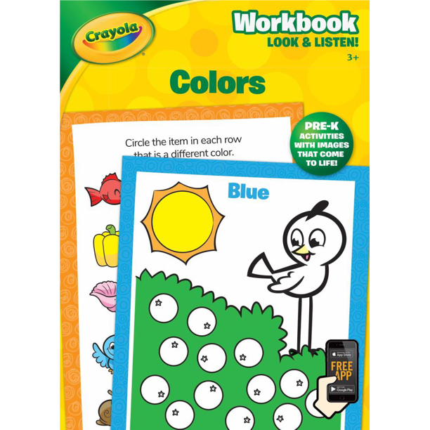 Crayola Workbook Colors - Walmart.com