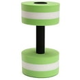 Set of 2 Water Dumbbells Aerobics Swimming Pool Dumbbells for Exercise ...
