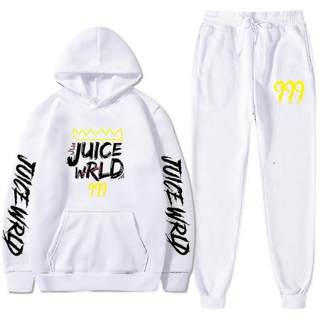 New Juice World Hoodie Suit Sweatshirt + Jogging Pants Juice Wrld Juice ...