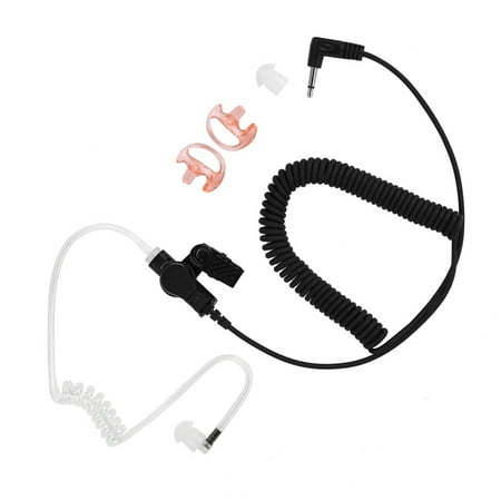 Universal Air Duct Single Headphone, Only Acoustic Tube Earpiece, 3.5mm ...