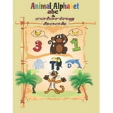 Animal Alphabet ABC & coloring book: coloring book for kids;my first ...