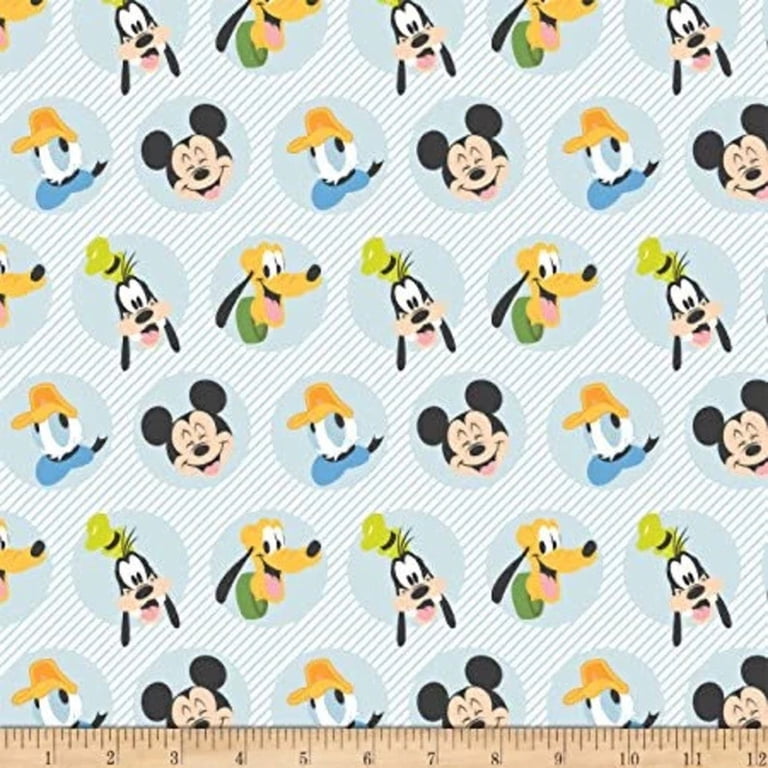Mickey Mouse And Friends Fabric