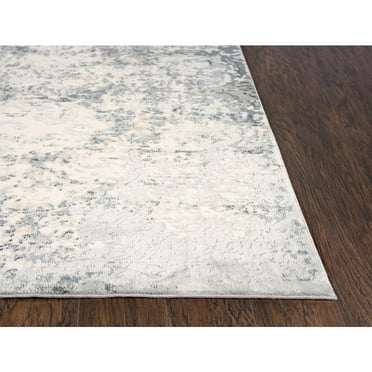 Alora Decor Glamour 5'3"x7'6" Vine/Scroll Cream/Gray/Rust/Blue Area Rug ...