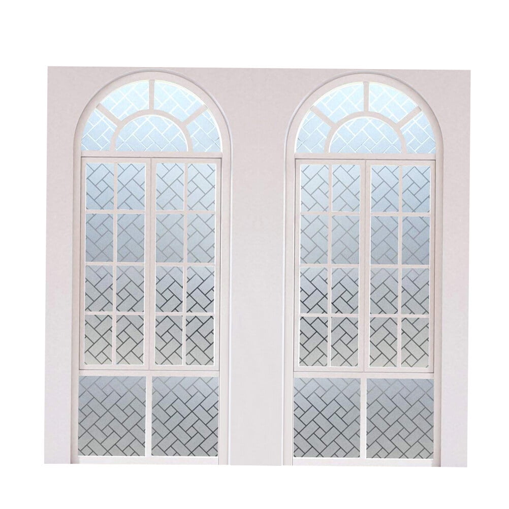 Waterproof Window Privacy Film Frosted PVC Static Decorative Window ...