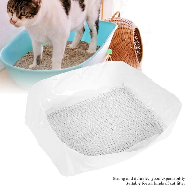 Peahefy Cat Litter, Cat Litter Liners,10Pcs/set Cat Litter Box Liner ...