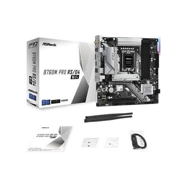 ASRock B650M Pro RS WiFi AM5 AMD B650 SATA 6Gb/s Micro ATX Gaming ...