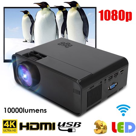 Portable Projector Double Fan System And Clear Picture Projector For ...