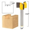 3/4" Window Sill Router Bit - 1/2" Shank - Yonico 18142 - Walmart.com