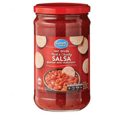 Great Value Thick'n Chunky Hot Salsa - Walmart.ca