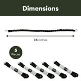 Alpine Choice Military Grade Boot Bands - 5 Pack, Black, Used by USMC ...