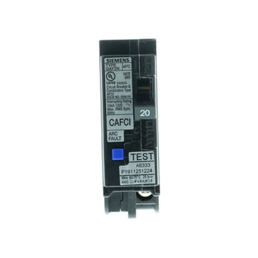 Siemens Qf115A Gfci Circuit Breaker, Plug In, Self Testing, 15 Amp, 1 ...