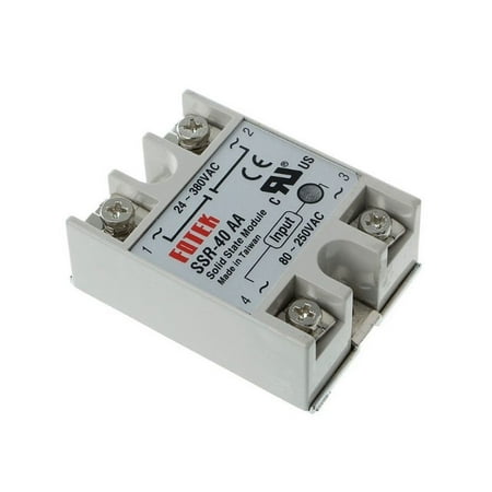 SSR-10DA SSR-25DA SSR-40DA SSR-40AA SSR-75DA SSR-60DA DC-AC Solid State Relay Module DC 3-32V to ...