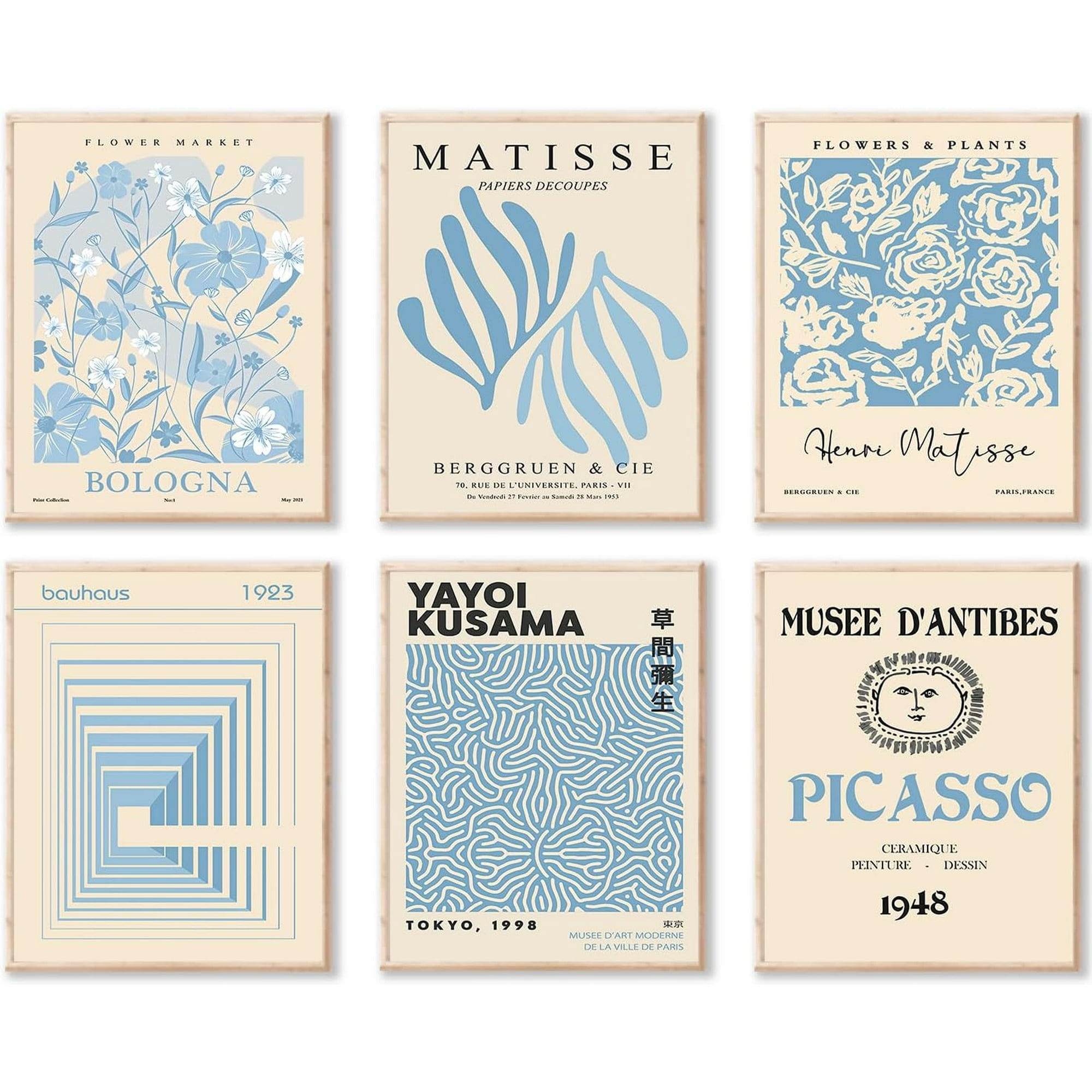 Click here for Xinqihang Matisse Wall Art Prints Set Of 6 Abstrac... prices