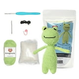 Red Heart Red Heart Amigurumi Crochet Kit Trevor the Frog with Recycled ...