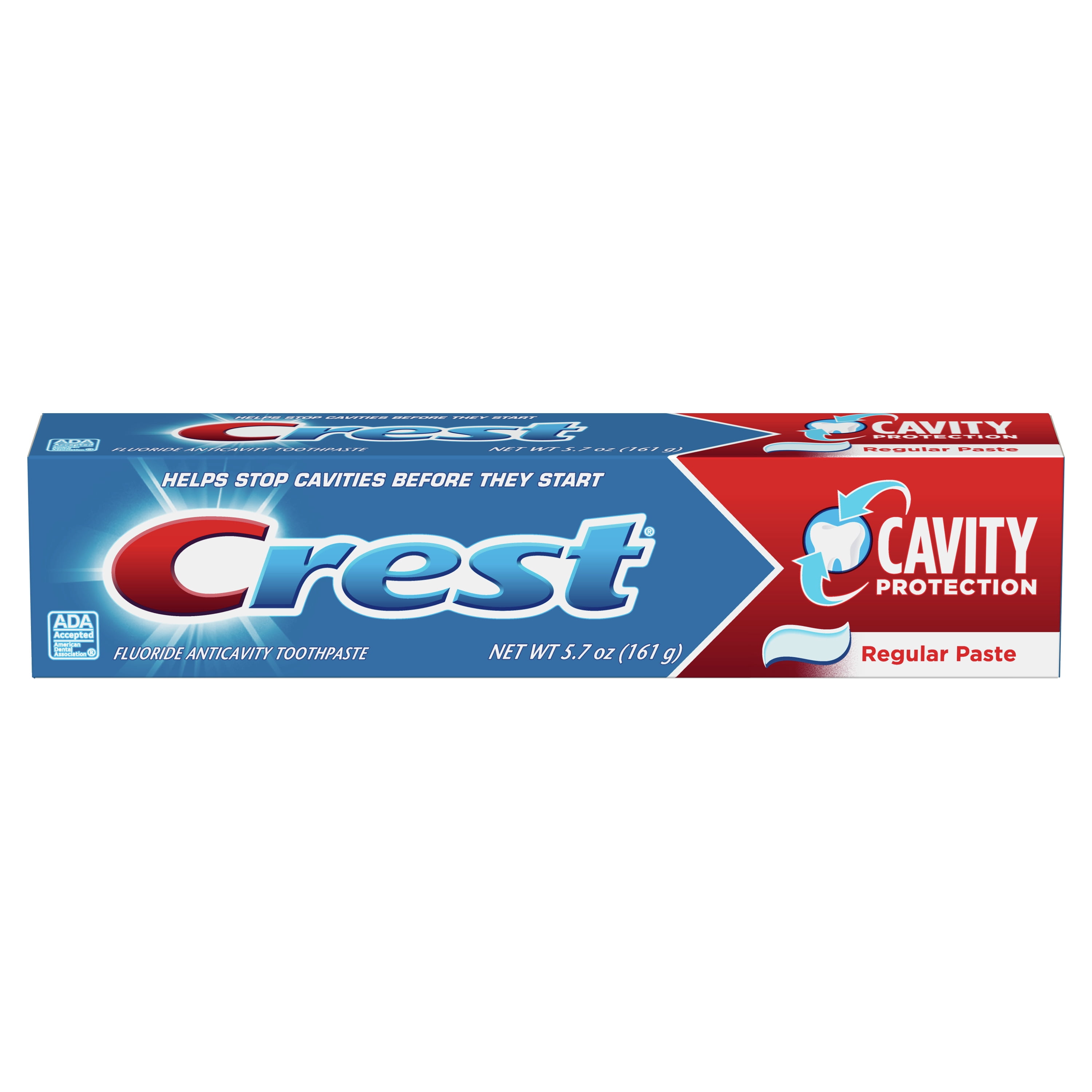 Crest Cavity Protection Toothpaste Regular Paste 5 7 Oz Walmart